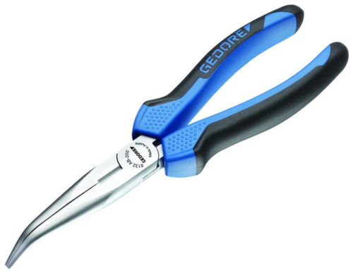 UDO BÄR Online Shop | GEDORE 8132 AB-200 JC Flachrundzange 200 mm 2K-Griff