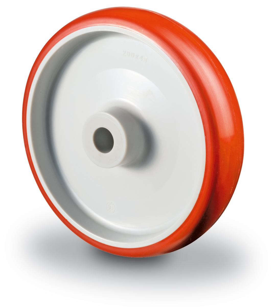 UDO BÄR Online Shop | BS-ROLLEN Polyurethan-Rad mit Edelstahlgehäuse