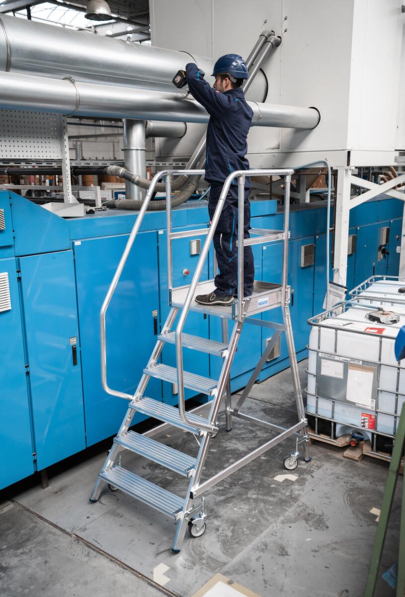 UDO BÄR Online Shop | Krause Fahrbare Podesttreppe STABILO® Professional